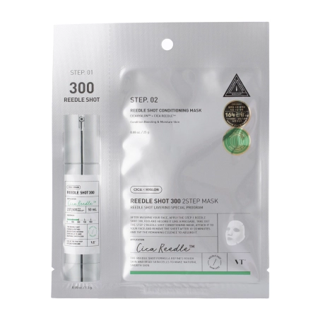 VT Cosmetics - Reedle Shot 300 2Step Mask - Ujędrniająca Maska do ...