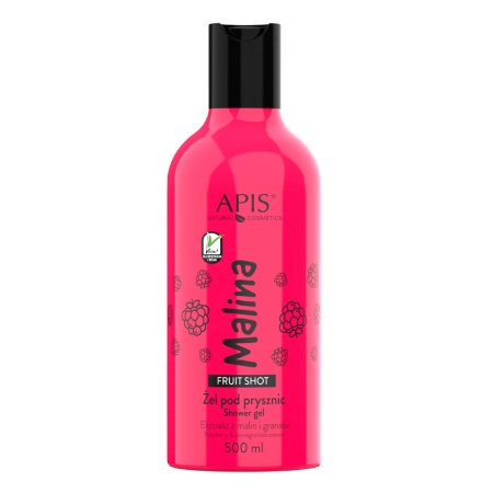 Apis - Fruit Shot - Malinowy Żel pod Prysznic - 500ml | Sklep Cosibella.pl