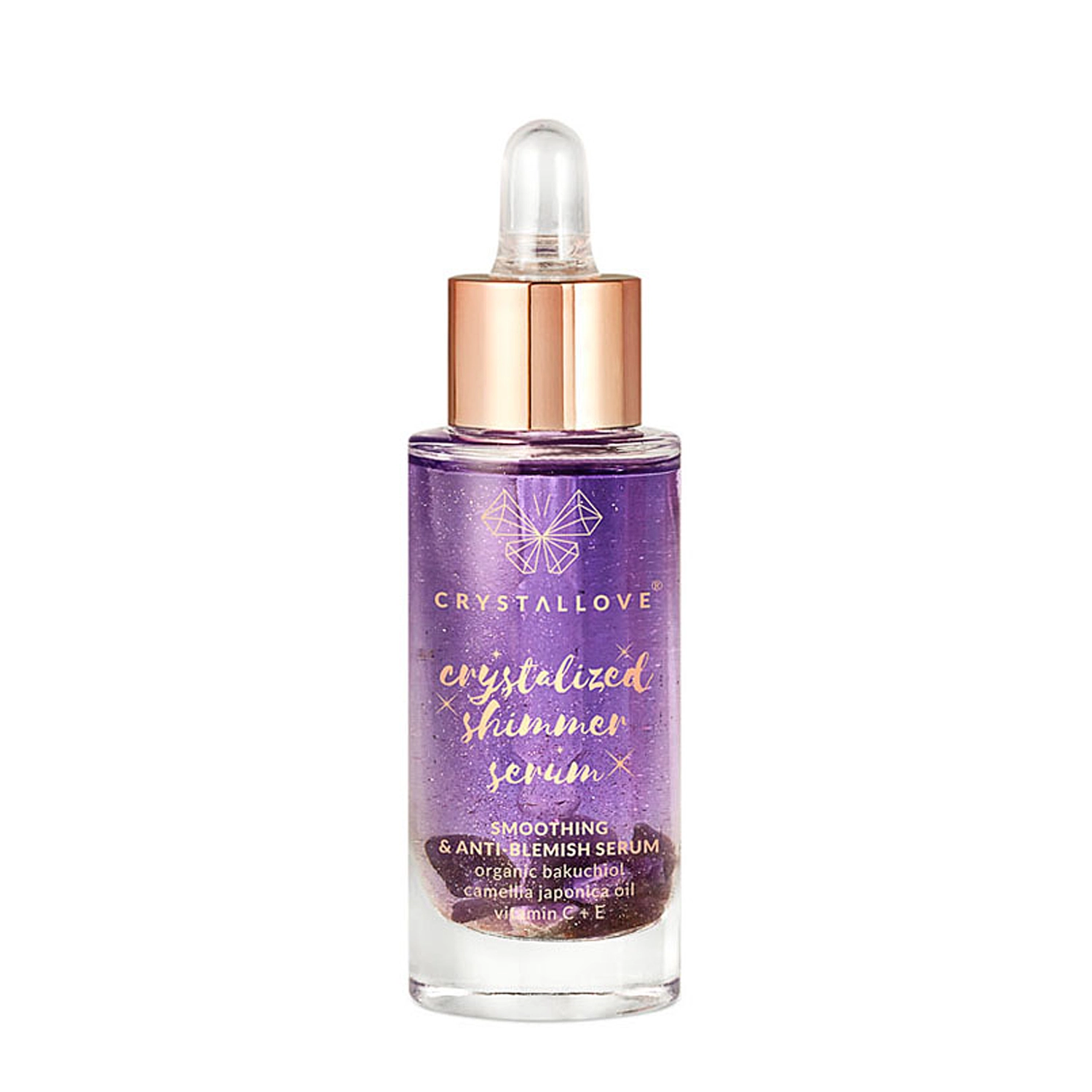 Crystallove - Amethyst Shimmer Serum – Serum do Twarzy z Ametystem i ...